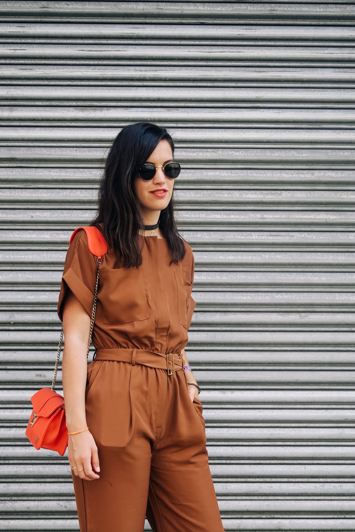 #FlorenNYFW – Look #7 – El mono color café. – by Flo Pereira