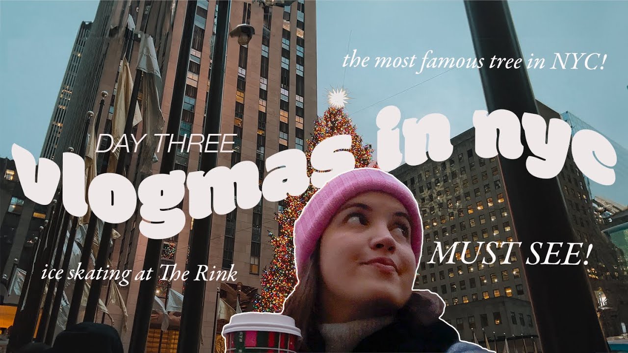 Vlogmas Day 3: A Magical Christmas at Rockefeller Center – by Flo Pereira